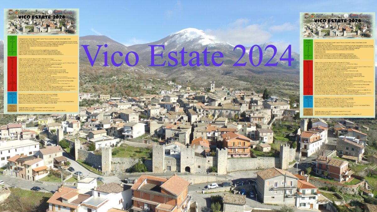 Vico nel Lazio: il programma degli eventi estivi 2024 - Anagnia